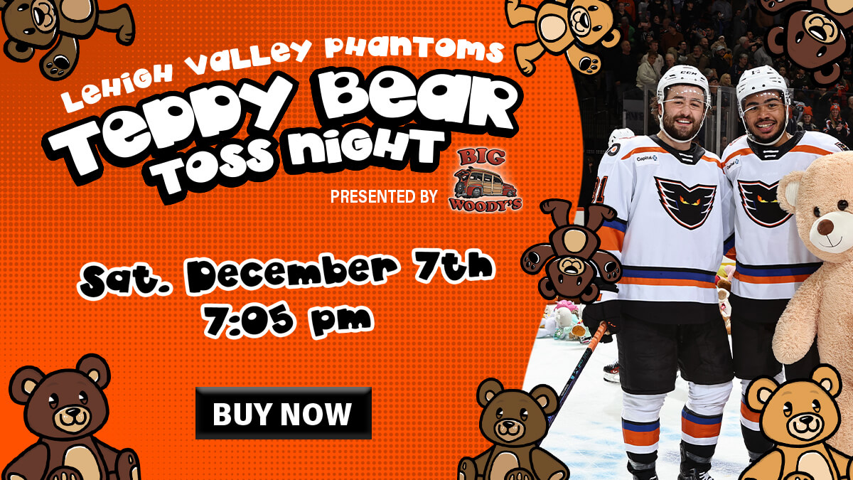 PREVIEW: TEDDY BEAR TOSS TIME! | Lehigh Valley Phantoms