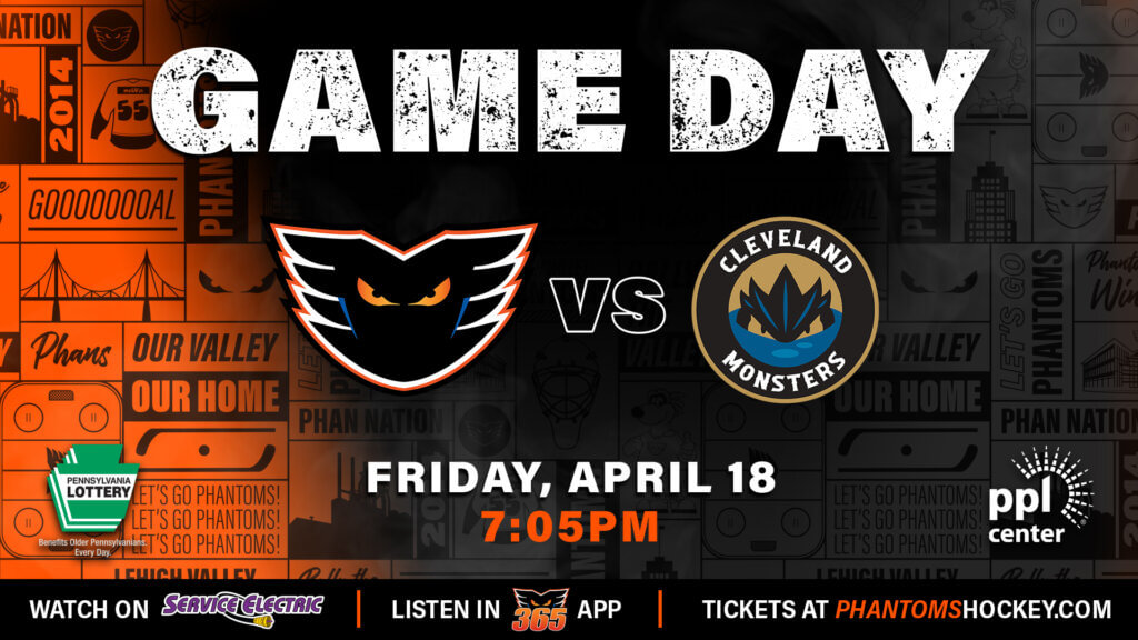PREVIEW: Phantoms vs. Monsters, Game #71 | Lehigh Valley Phantoms