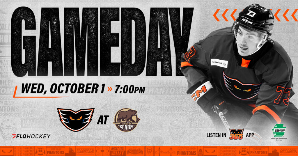PREVIEW: Phantoms at Bears, Preseason | Lehigh Valley Phantoms